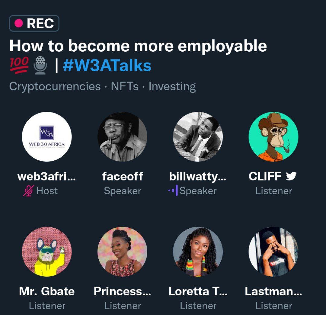 W3A'ers! Mid Week! - by W3A Emerging Tech & Talent