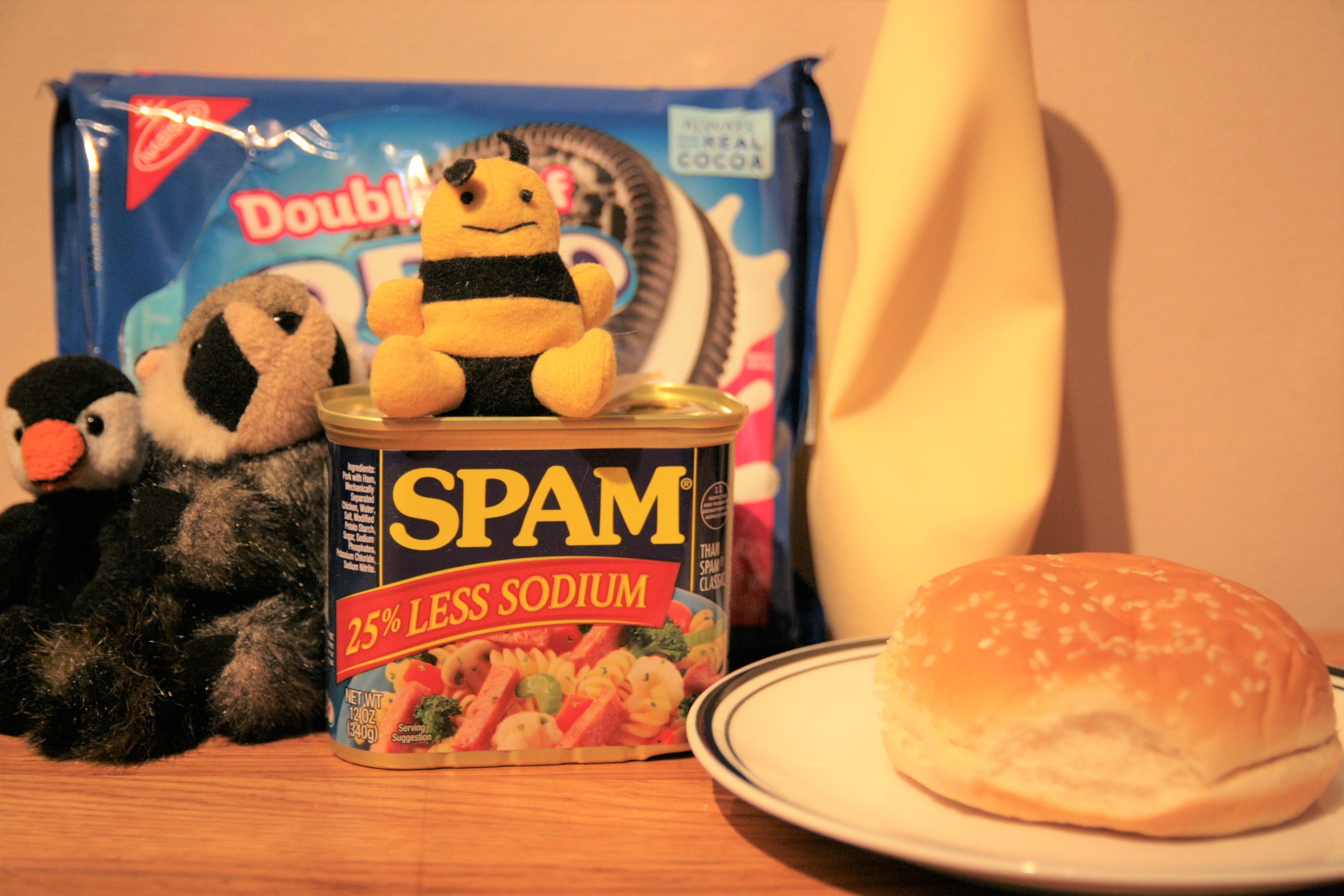 I made that weird Spam and Oreo burger - by Dennis Lee
