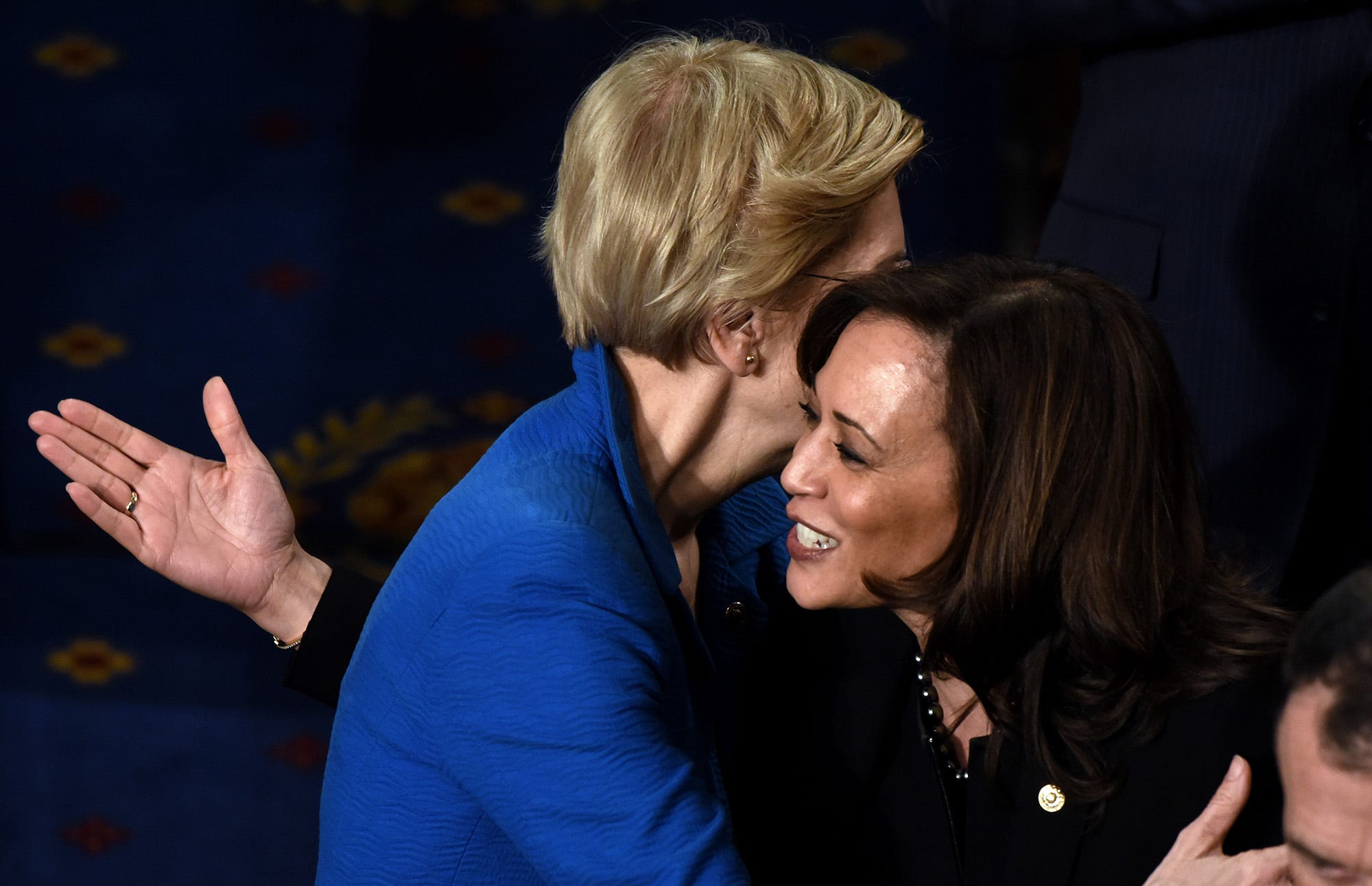 Harris and Warren Surge as Biden Falls - by Amee Vanderpool