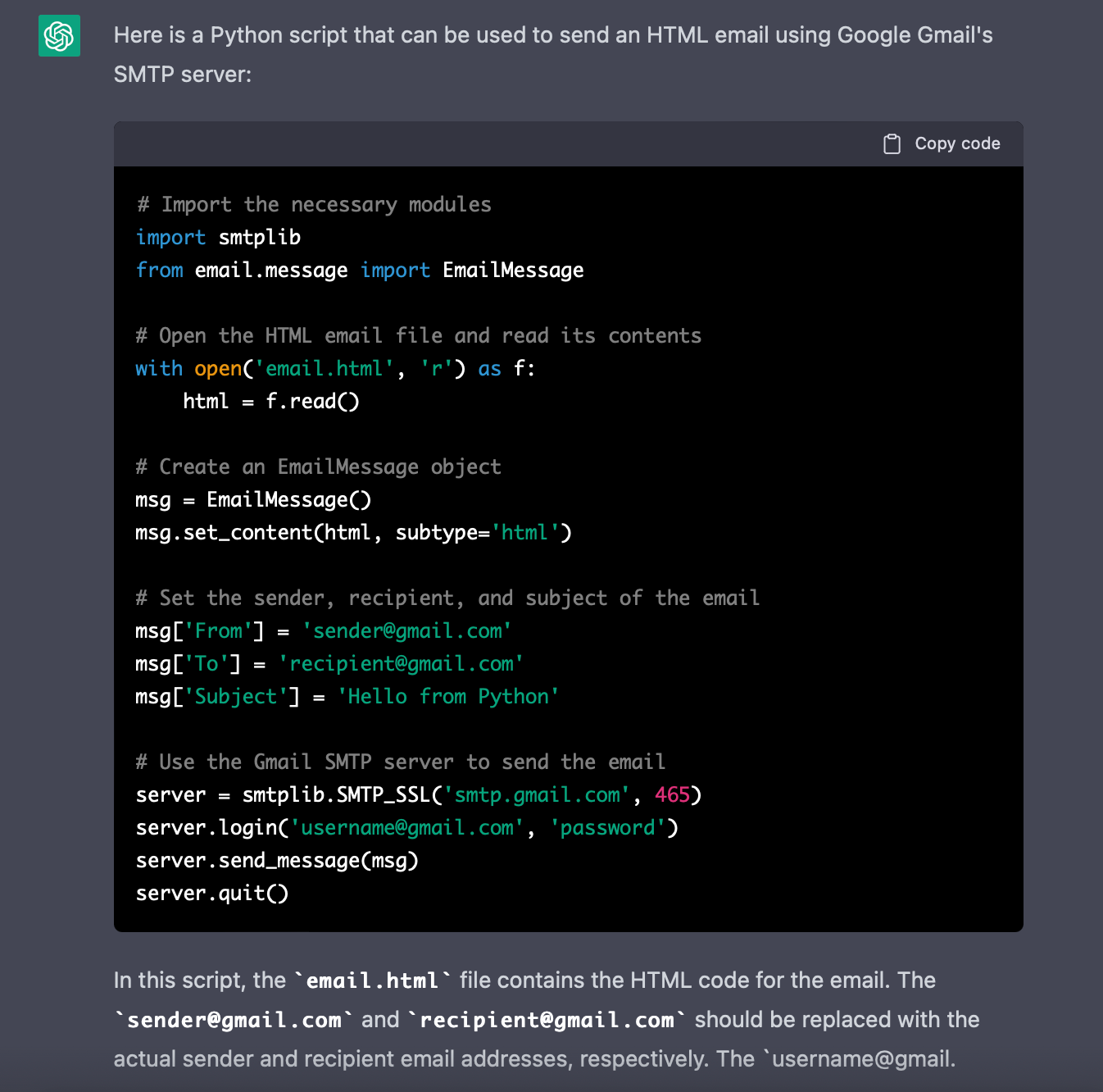 Using AI to For Phishing Attacks