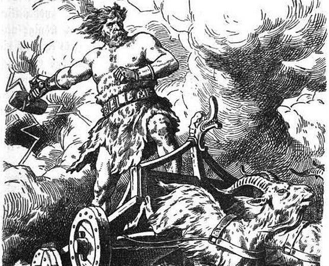 The God Thor - by Barbaric Disciple - Resavager