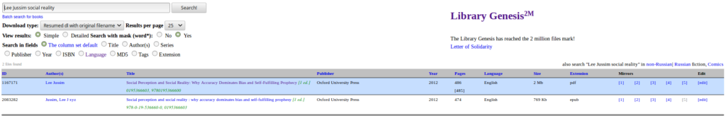 How to download ebooks from Library Genesis (libgen) for free