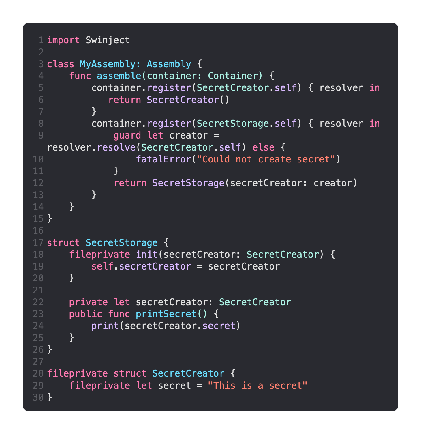Using Swinject For SwiftUI Dependency Injection