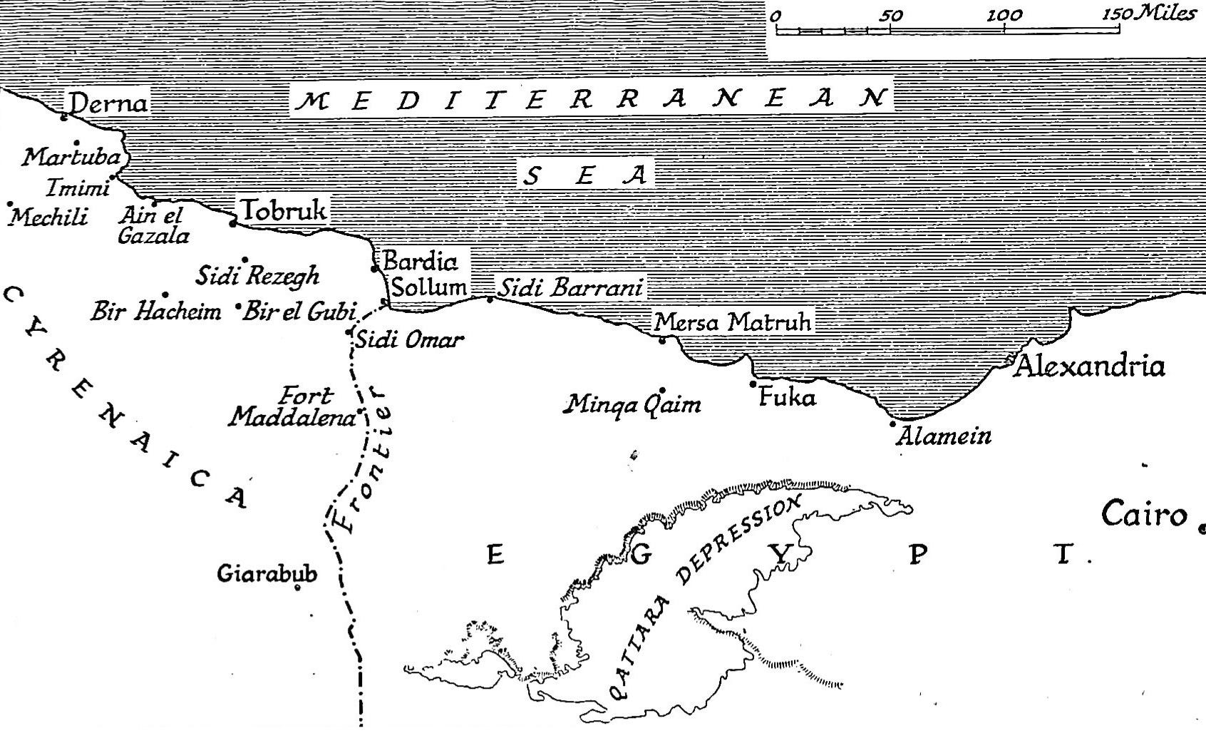 Rommel captures Mersa Matruh - by Martin Cherrett