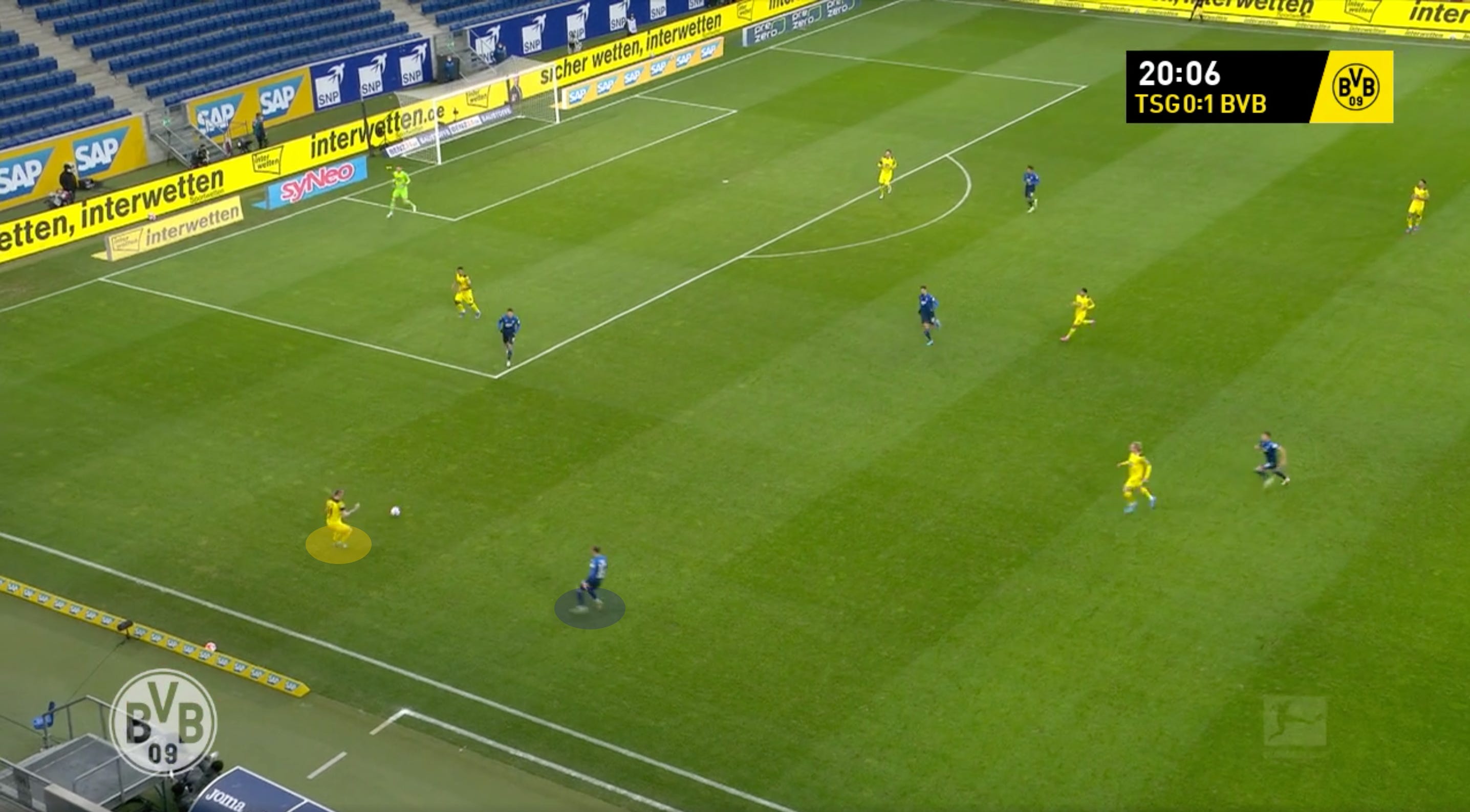 Tactical analysis: TSG dominate BVB but lose