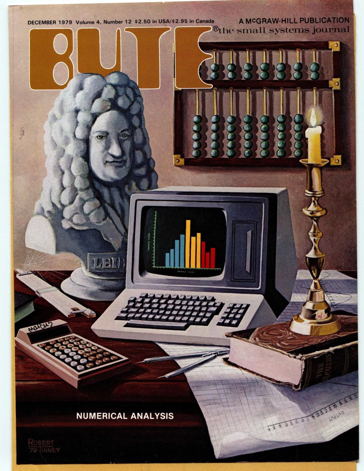 MORE truly epic BYTE magazine covers by Robert Tinney