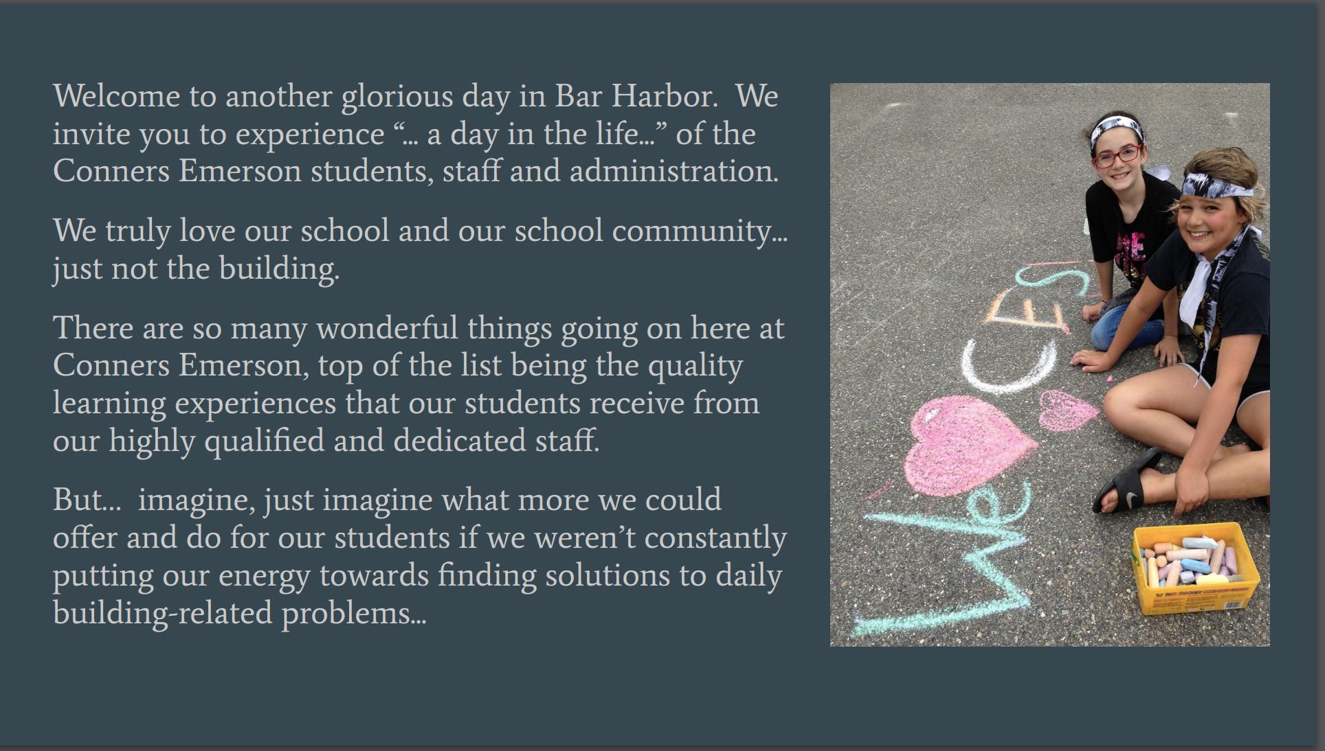 Can You Capture The Essence of the Conners Emerson School? – Bar Harbor ...