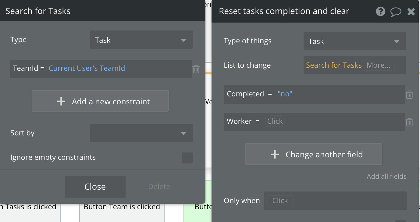 How to loop through a list of items using Bubble