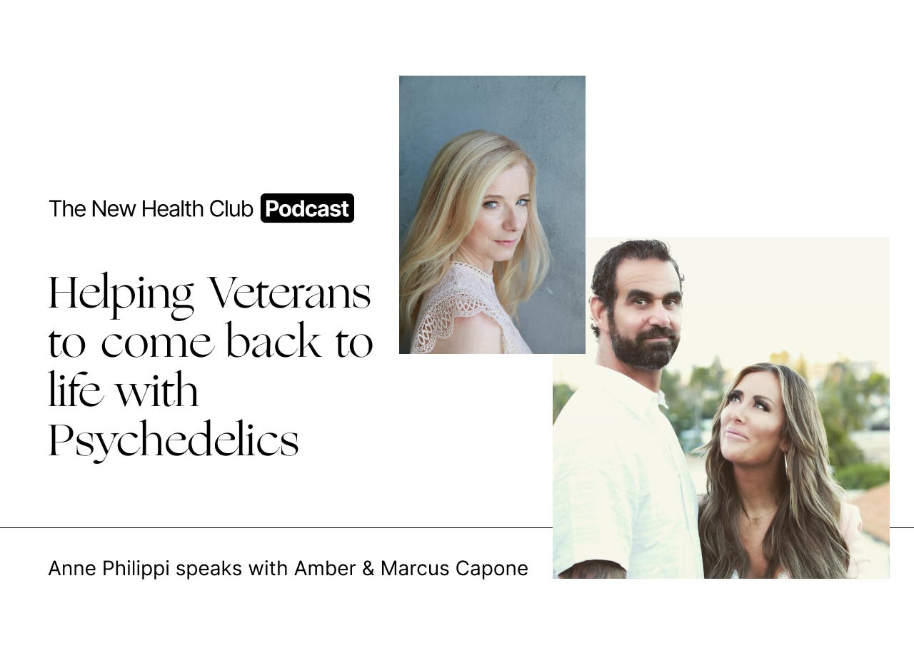 🍄 #68 Amber & Marcus Capone - Helping veterans to come back to life ...