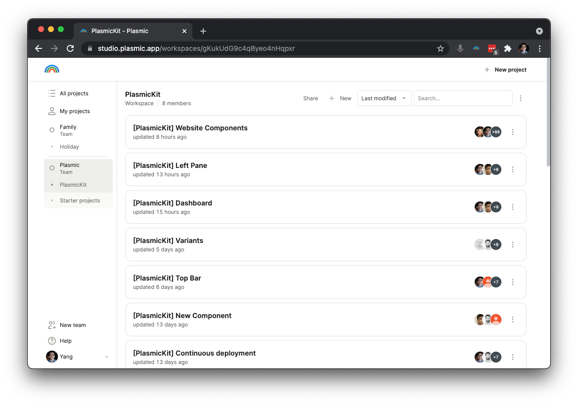 Announcing teams and workspaces - by Team Plasmic