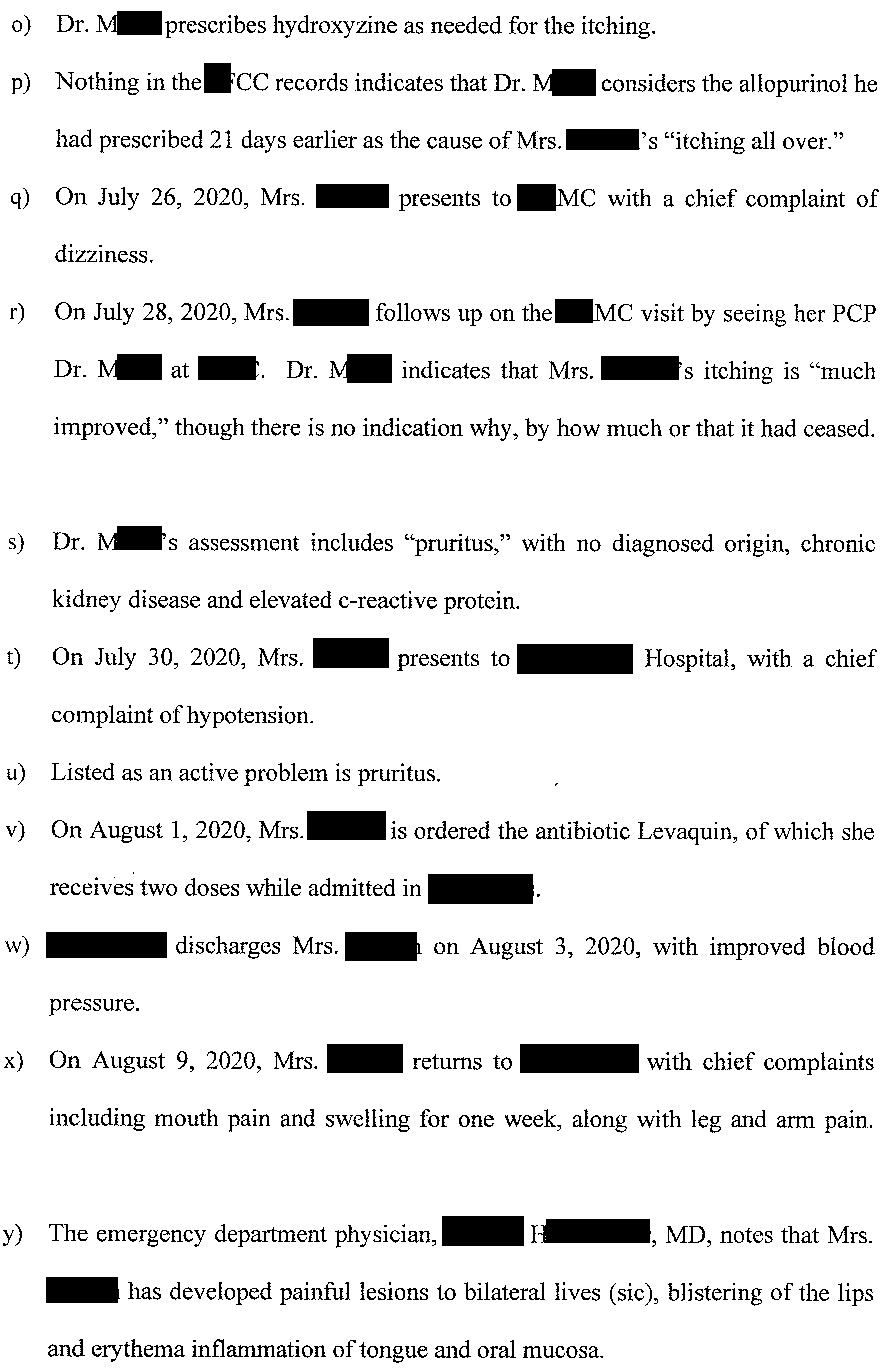 Lethal Rash [SJS] - by Med Mal Reviewer