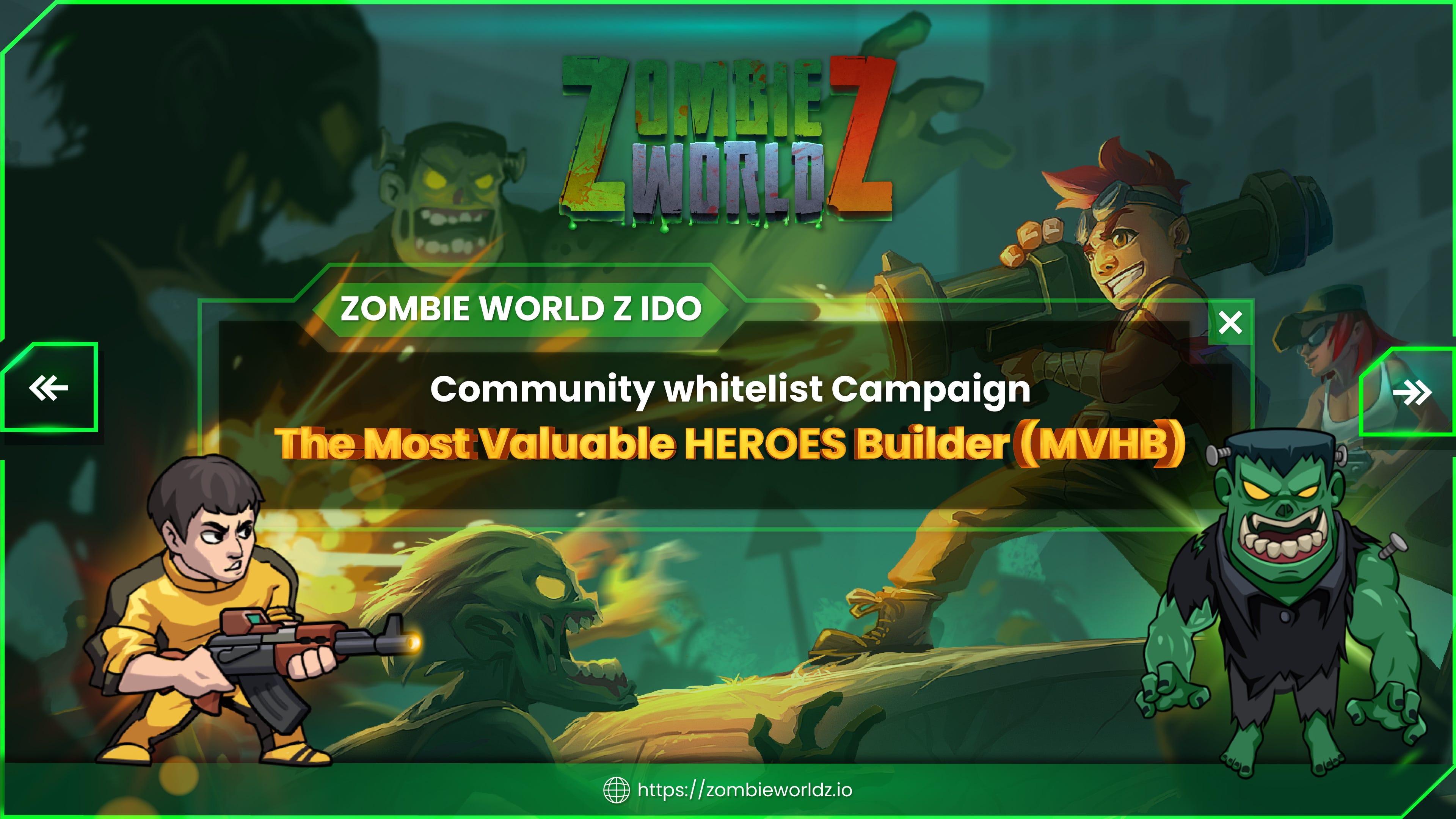 🌈ZOMBIE WORLD Z Private Whitelist Campaign - The Most Valuable HEROES ...