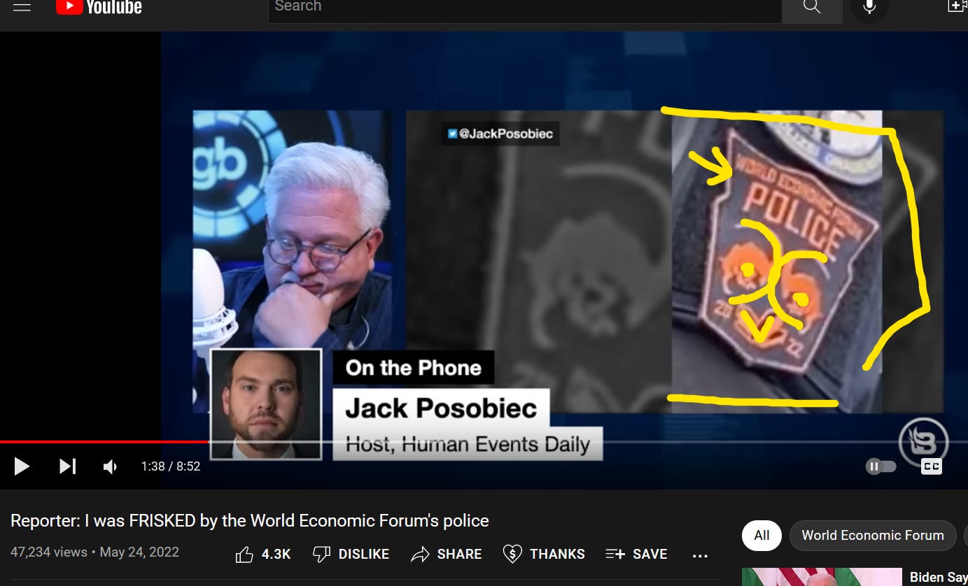 Jack Posobiec meets the WEF Bug Police