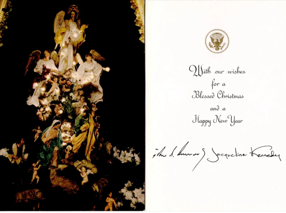 The Christmas card the Kennedys never sent