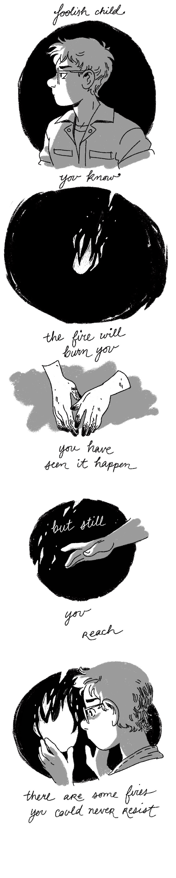 foolish child (personal comic) - by Molly Knox Ostertag