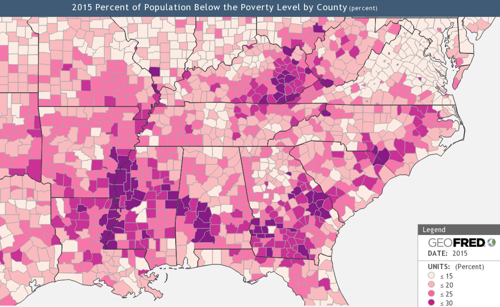 Zones of Poverty and Affluence in America - by policytensor