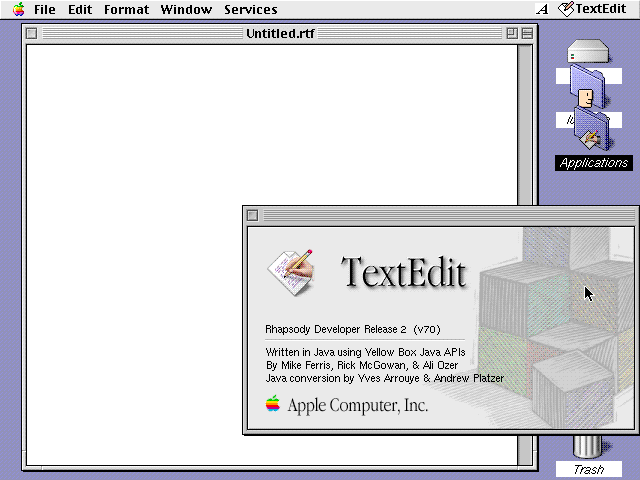 Hands on with 1998's Rhapsody DR2 (the precursor to MacOS X)