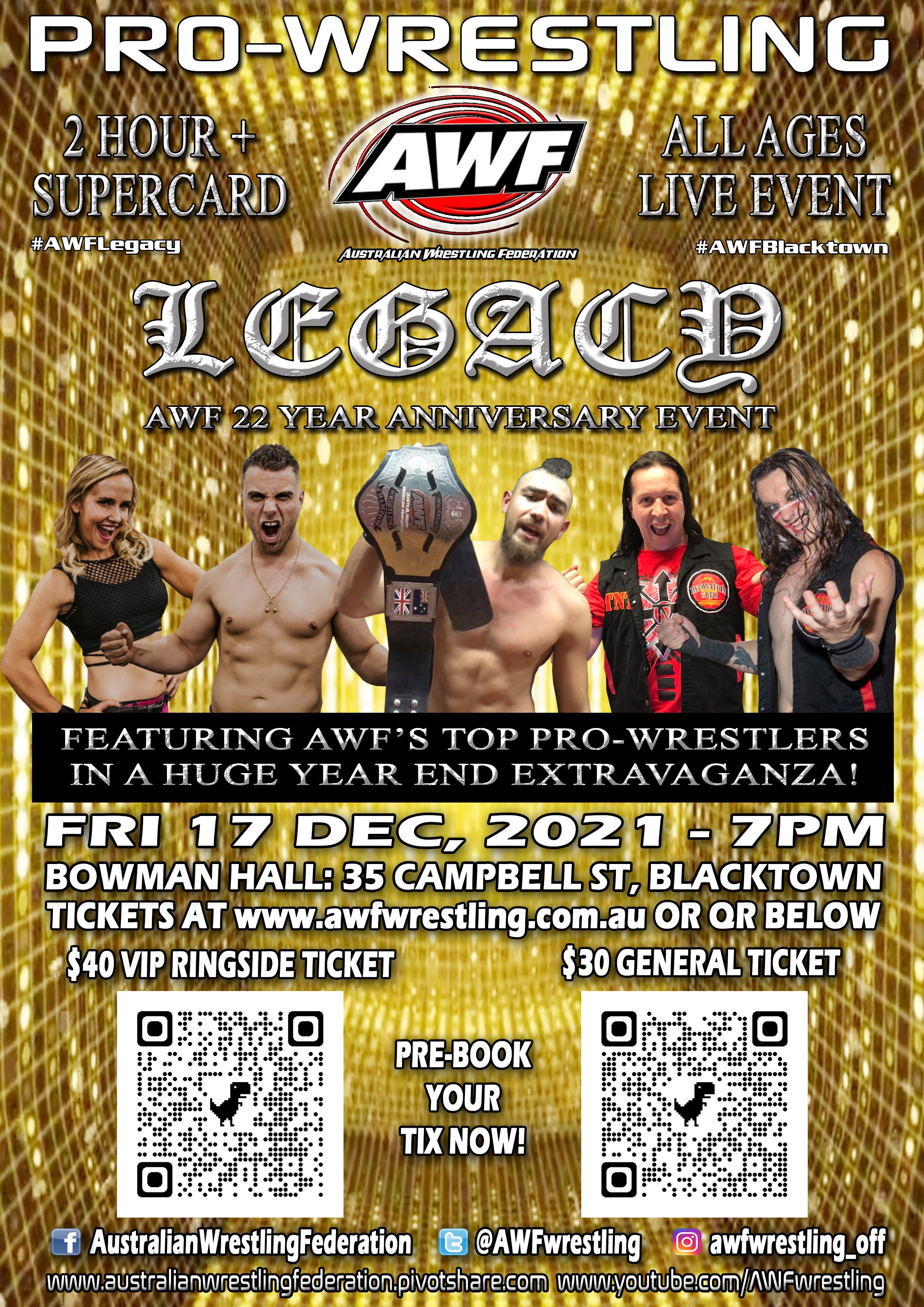 AWF Newswire November 2021 - by AWF Wrestling