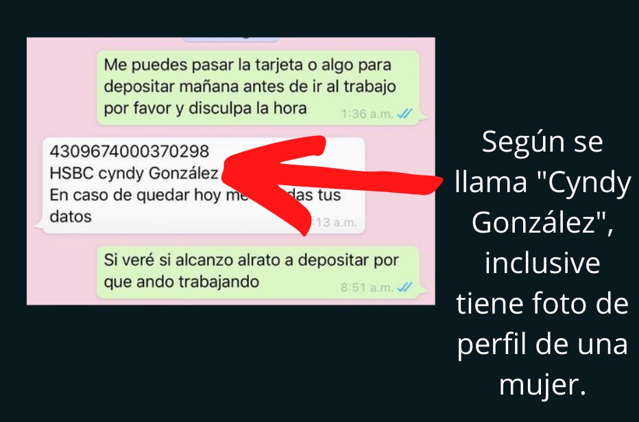 ¿Cómo saber el nombre real del estafador?