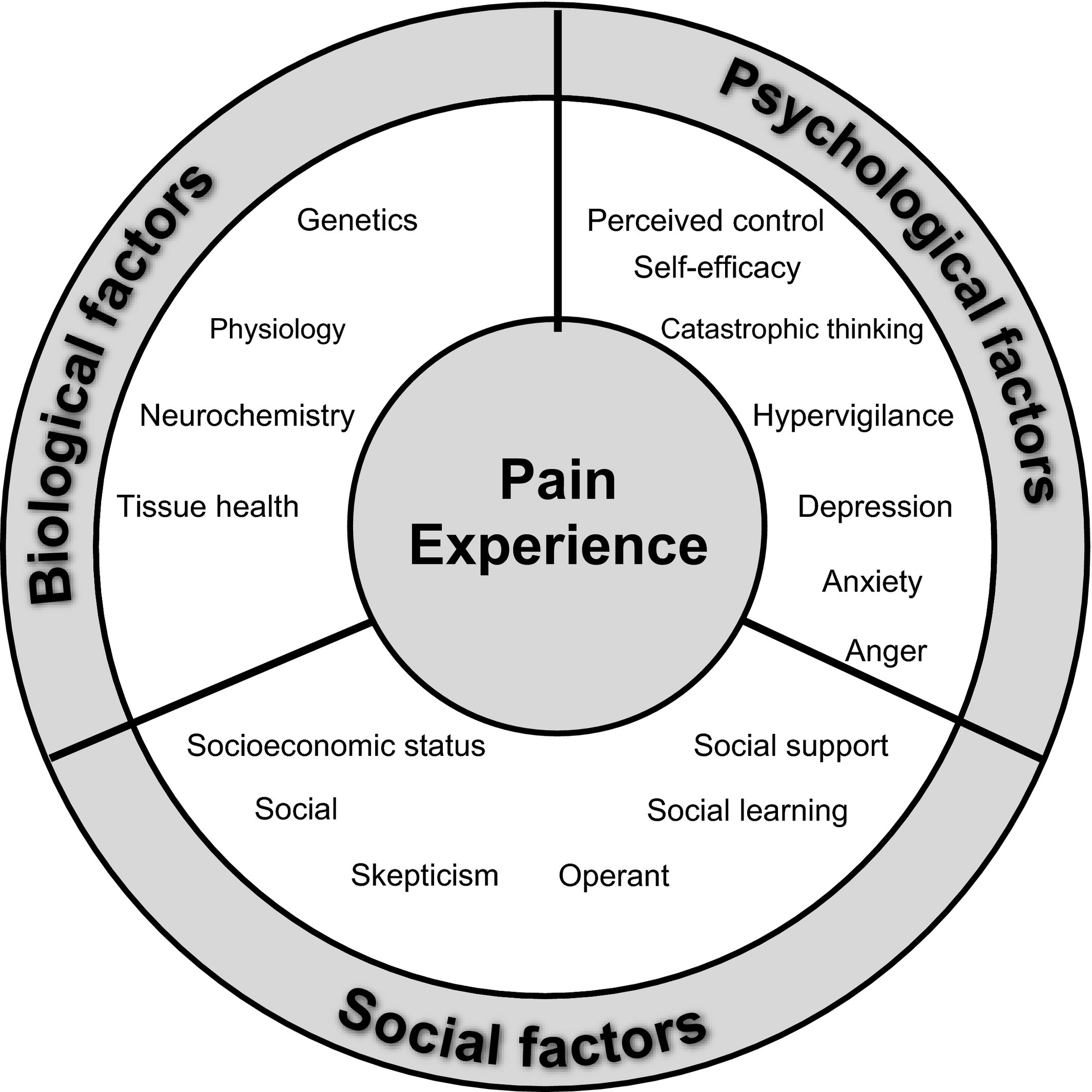 Here's why everything always hurts. - by Cait Van Damm