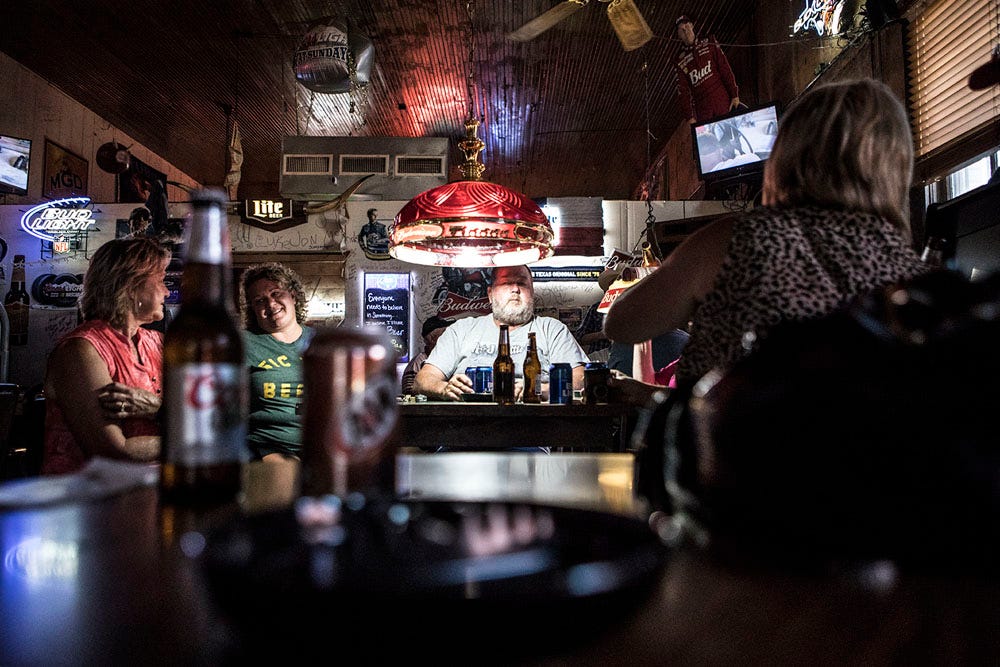 'Back in the Day' at Mynars Bar in West, Texas