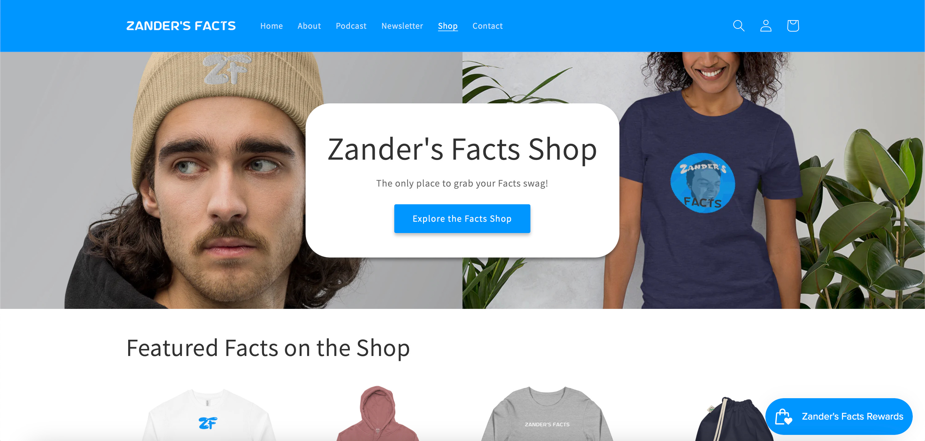 Introducing the Zander's Facts Shop - by Alexander Efird