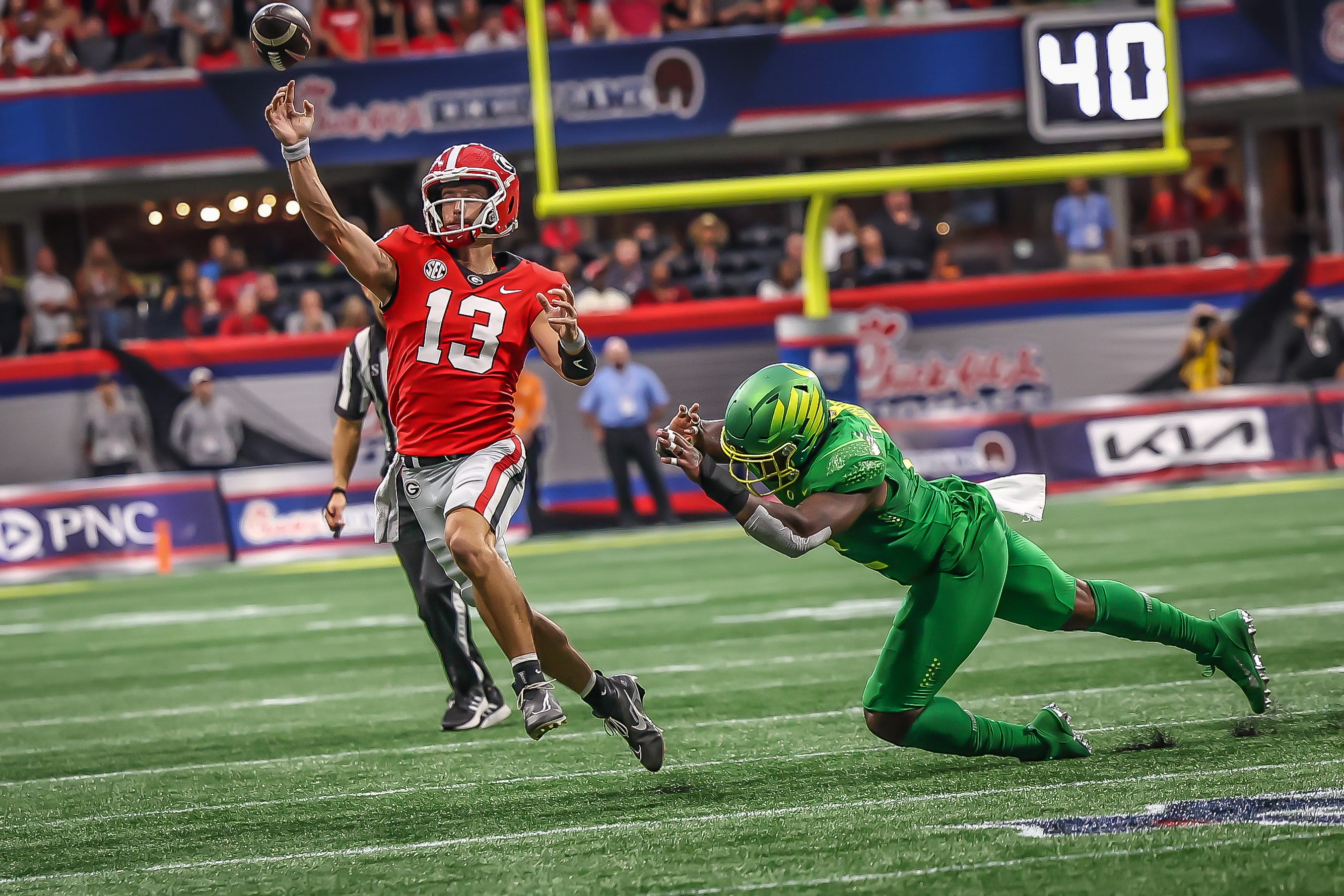 Photo Gallery: Oregon Ducks vs. Georgia Bulldogs