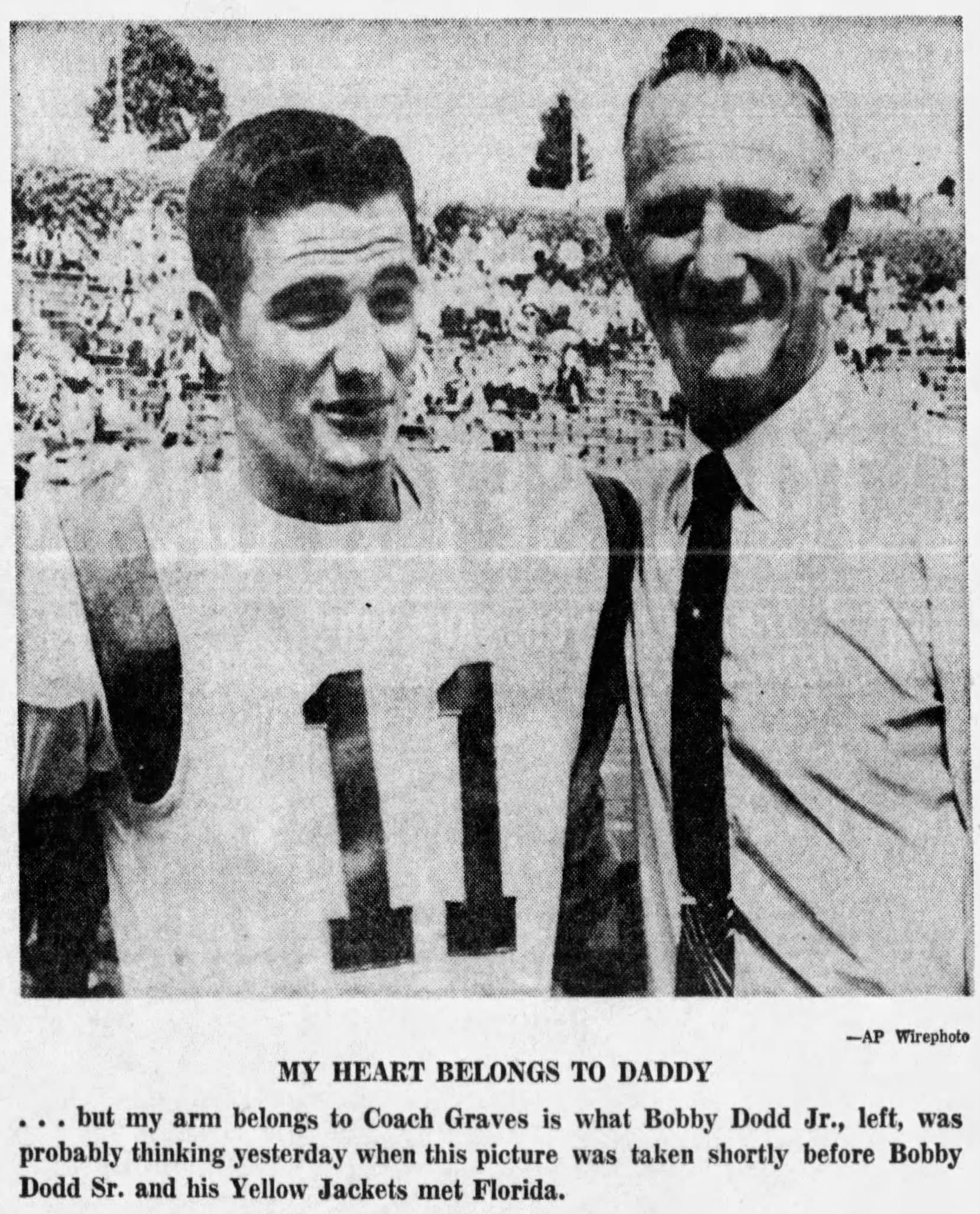 Today's Tidbit... Rivalry Games and the Dodd Family