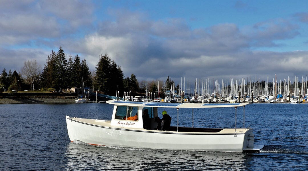 Solar Cruising - by Joshua Colvin - Small Craft Advisor