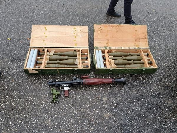 Alleged Weapons Cache of ISIS Was Recovered in Kosovo