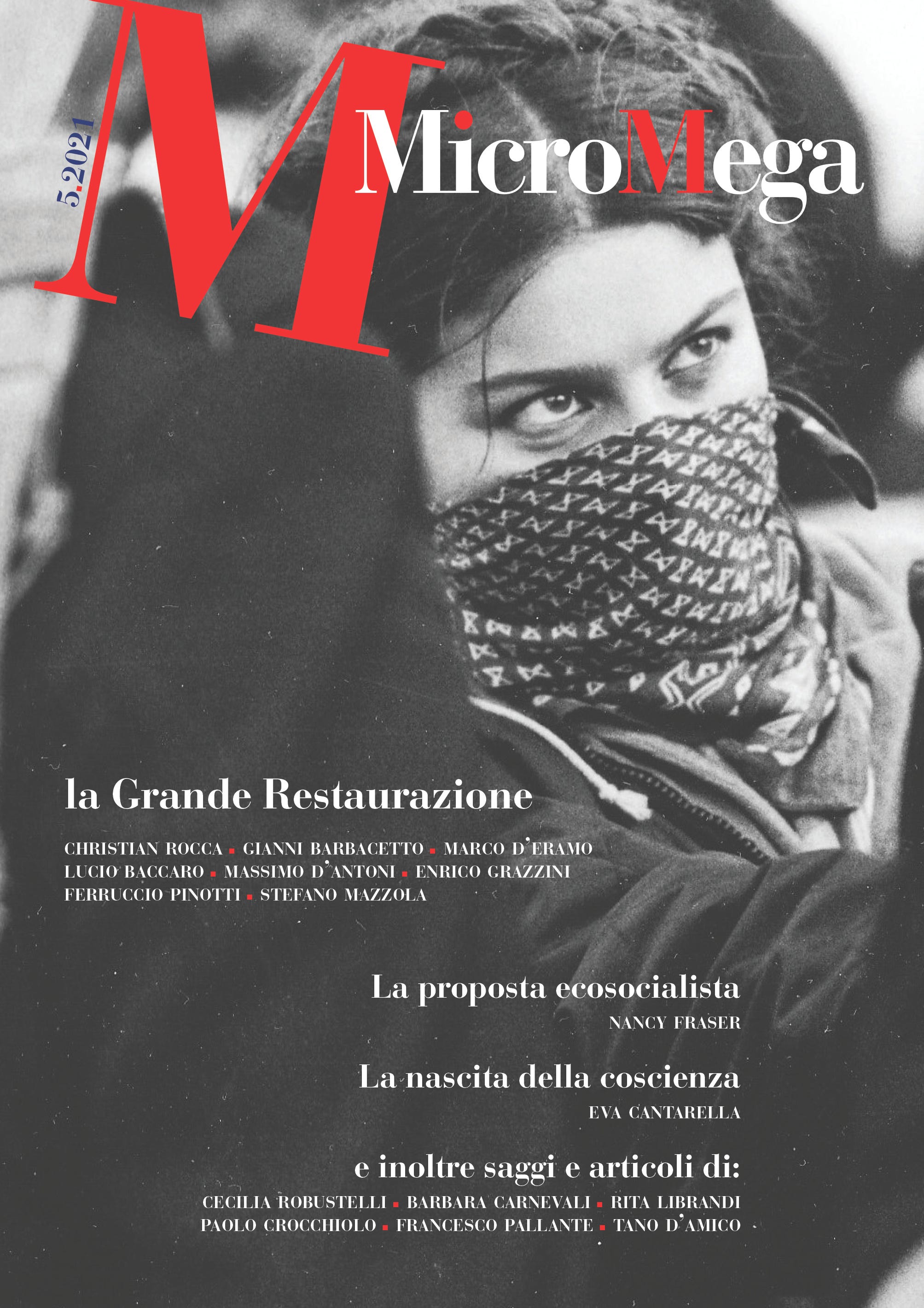 Da domani in edicola il nuovo numero di MicroMega (5.2021)