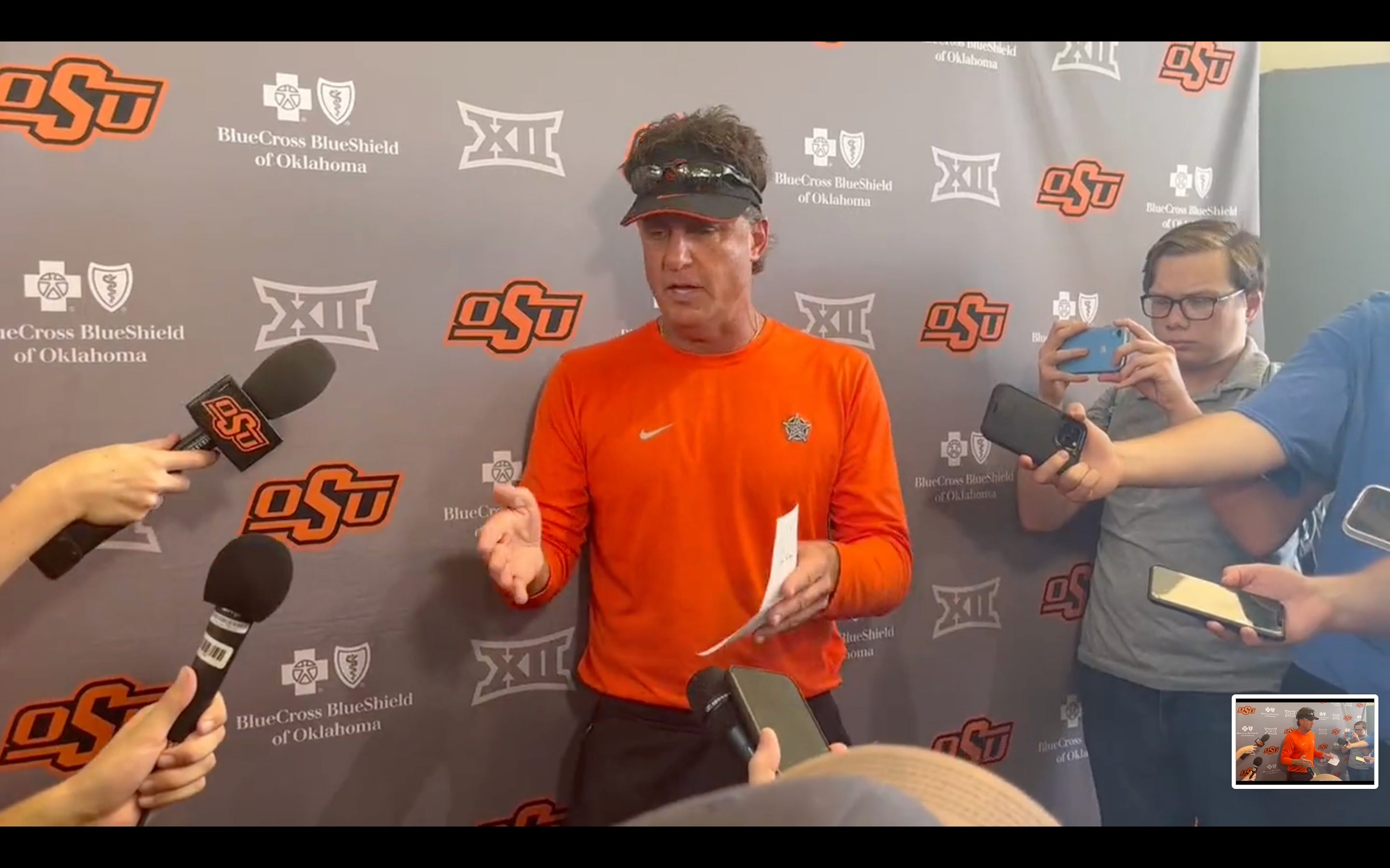 Gundy's right, Castiglione's wrong and Venables, playing it cool, will ...