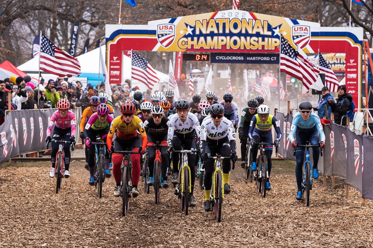 Elite Women's Race Report: 2022 Cyclocross National Championships