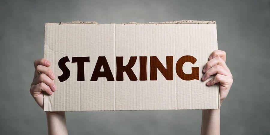 The risks of staking for the long-term crypto environment