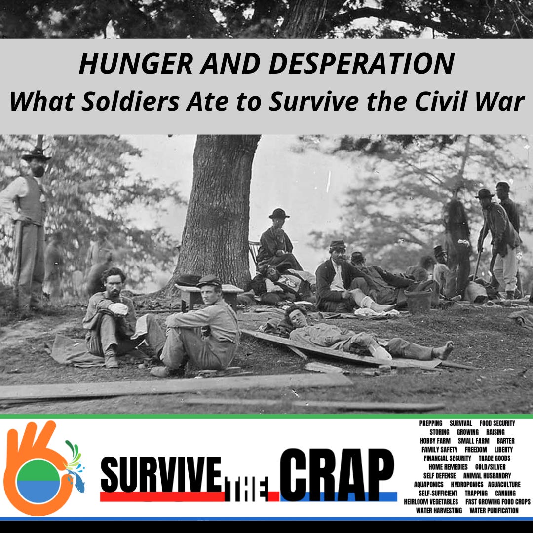What Soldiers Ate and Were Rationed (and did) During the Civil War to ...