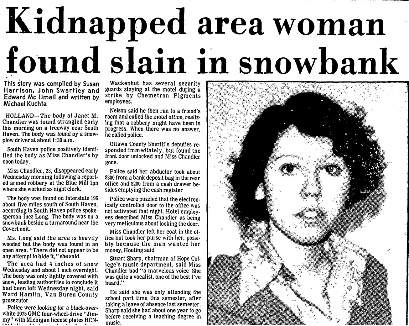 The Misappearance of Steven Kubacki - by Ellen Killoran