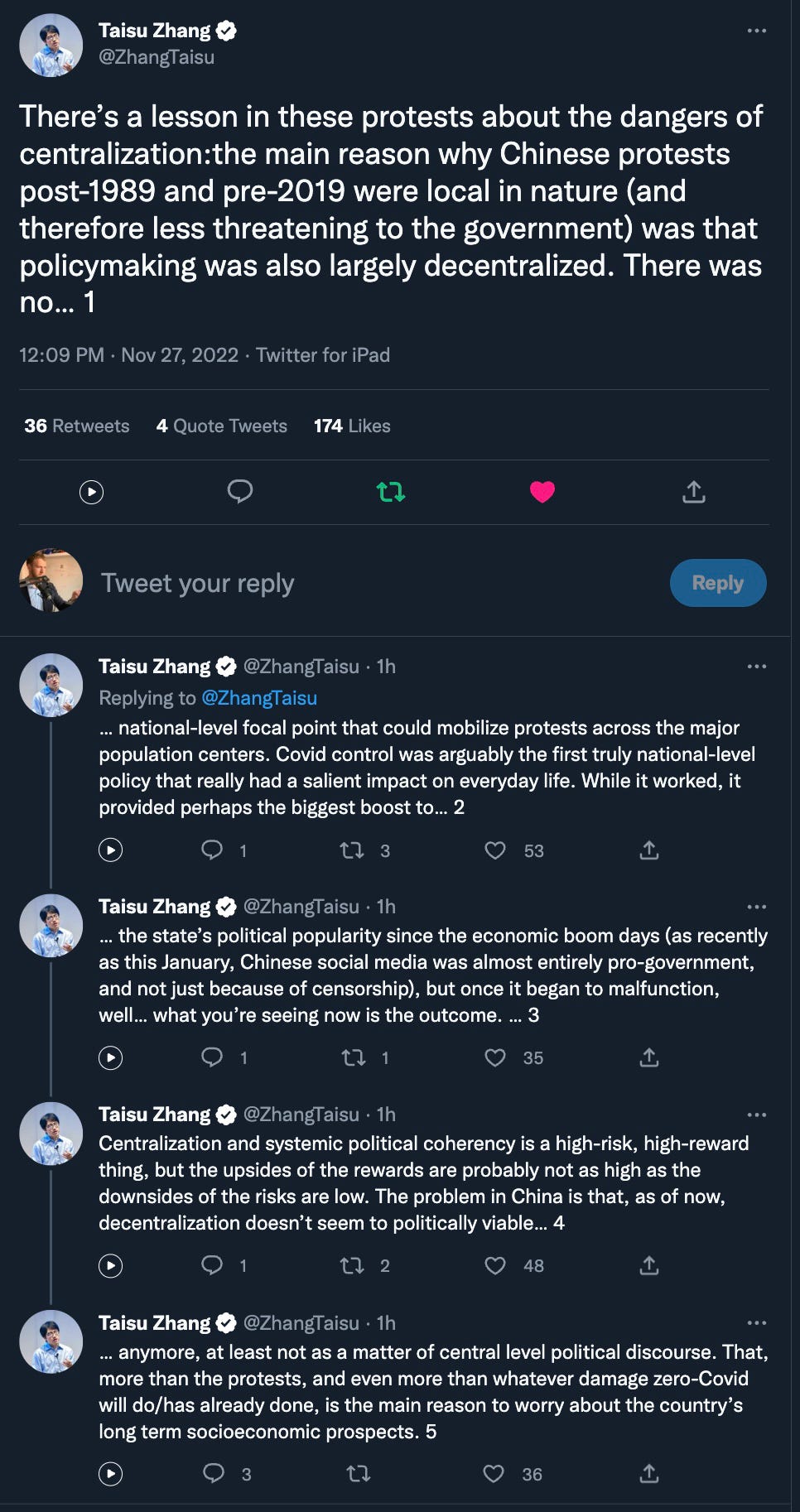 China Protests: Twitter Coverage Part 2 - ChinaTalk