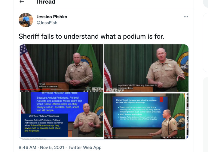 Sheriffs Making Much Ado - by Jessica Pishko