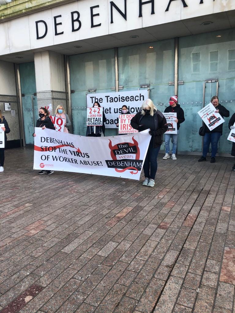 Picketing in the Pandemic - by JJ O'Donoghue