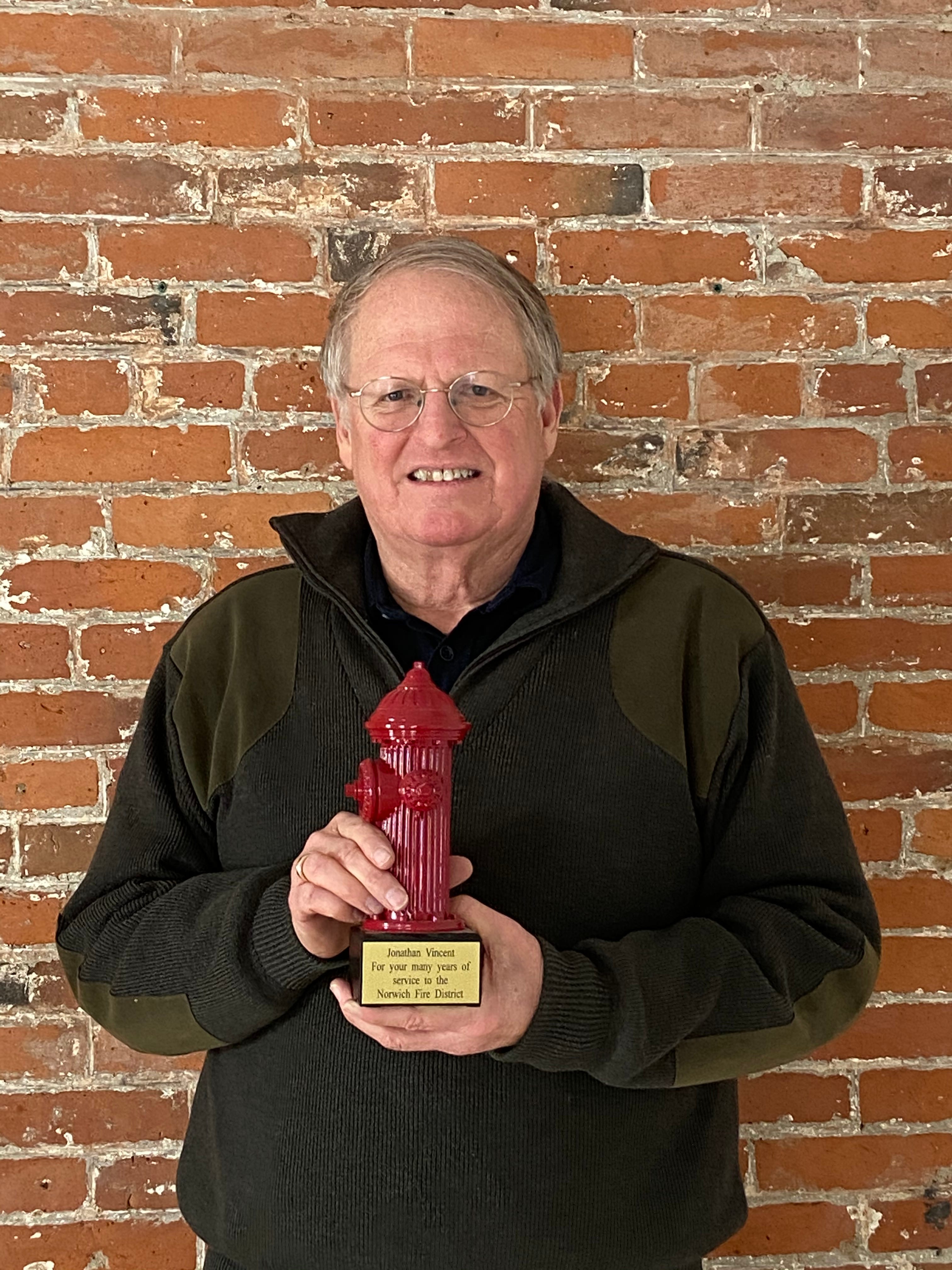 Jonathan Vincent retires from the Fire District