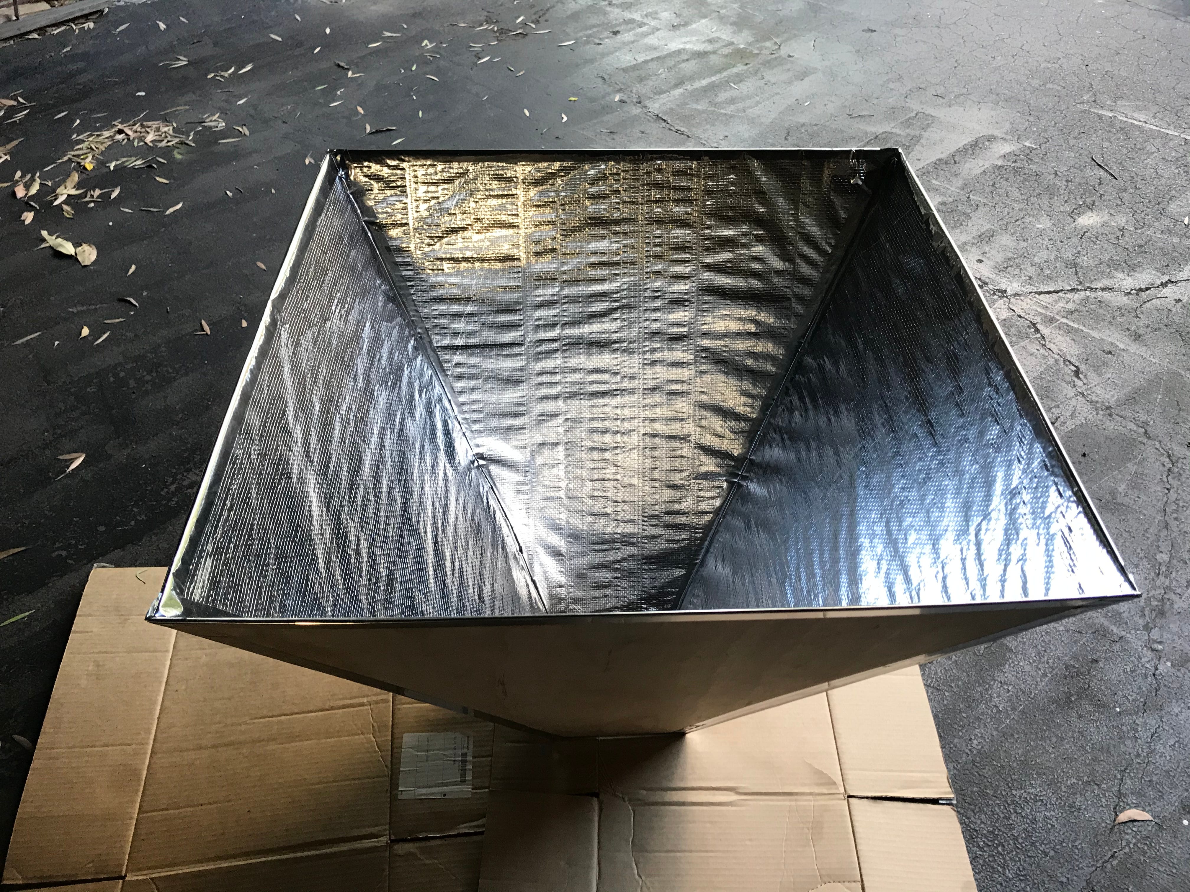 Building the Horn of the DIY Radio Telescope