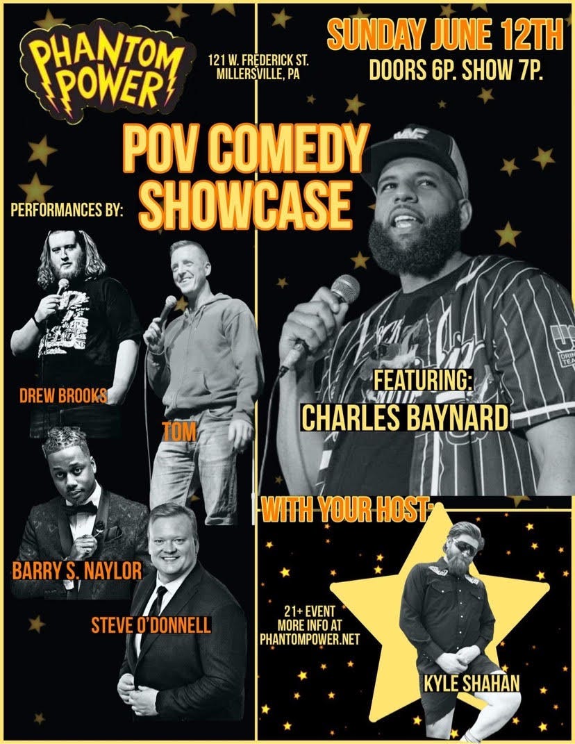 See a comedy show in June! - Lancaster Comedy Scene
