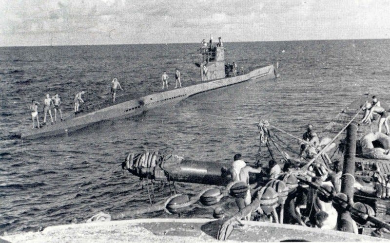 The strain of a long U-boat patrol - by Martin Cherrett