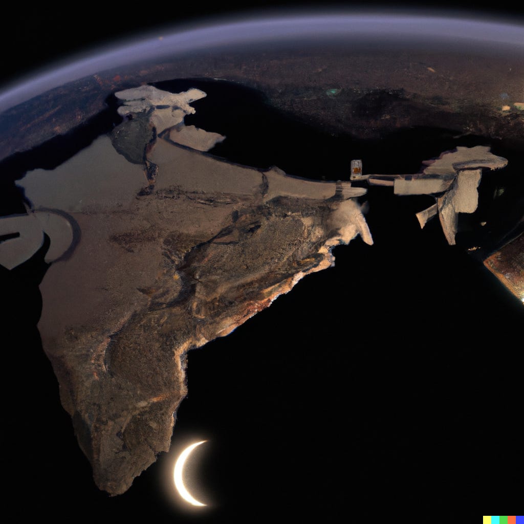 Planetary India: seventy five years of Indian Independence
