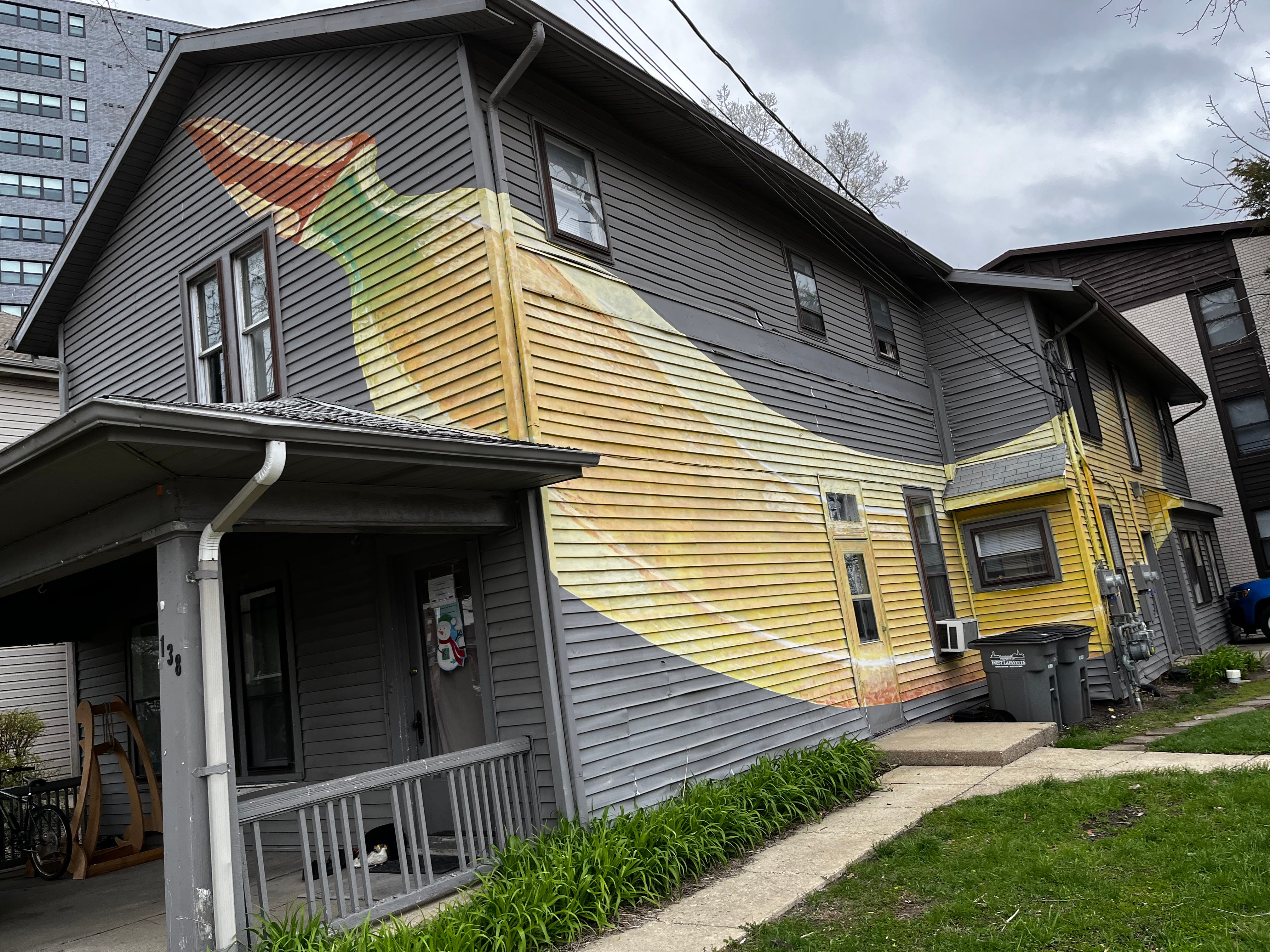 So long, Banana House ... a target of the next housing rush near Purdue