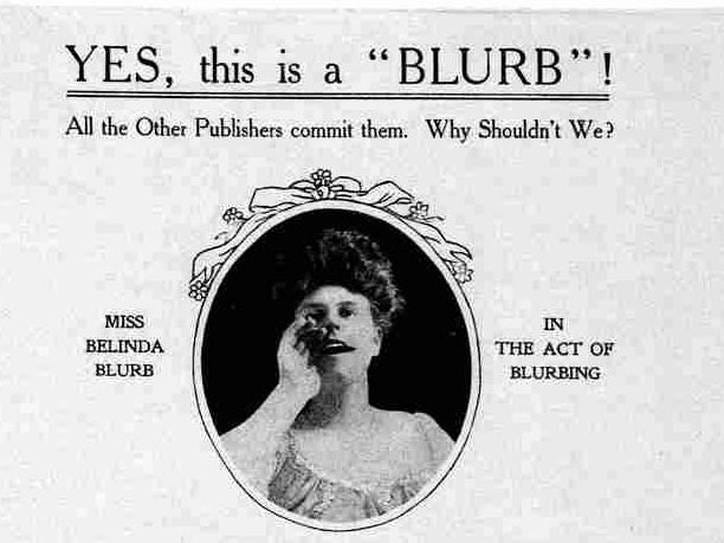 How to puff yourself up with blurbs - by Catherine Baab