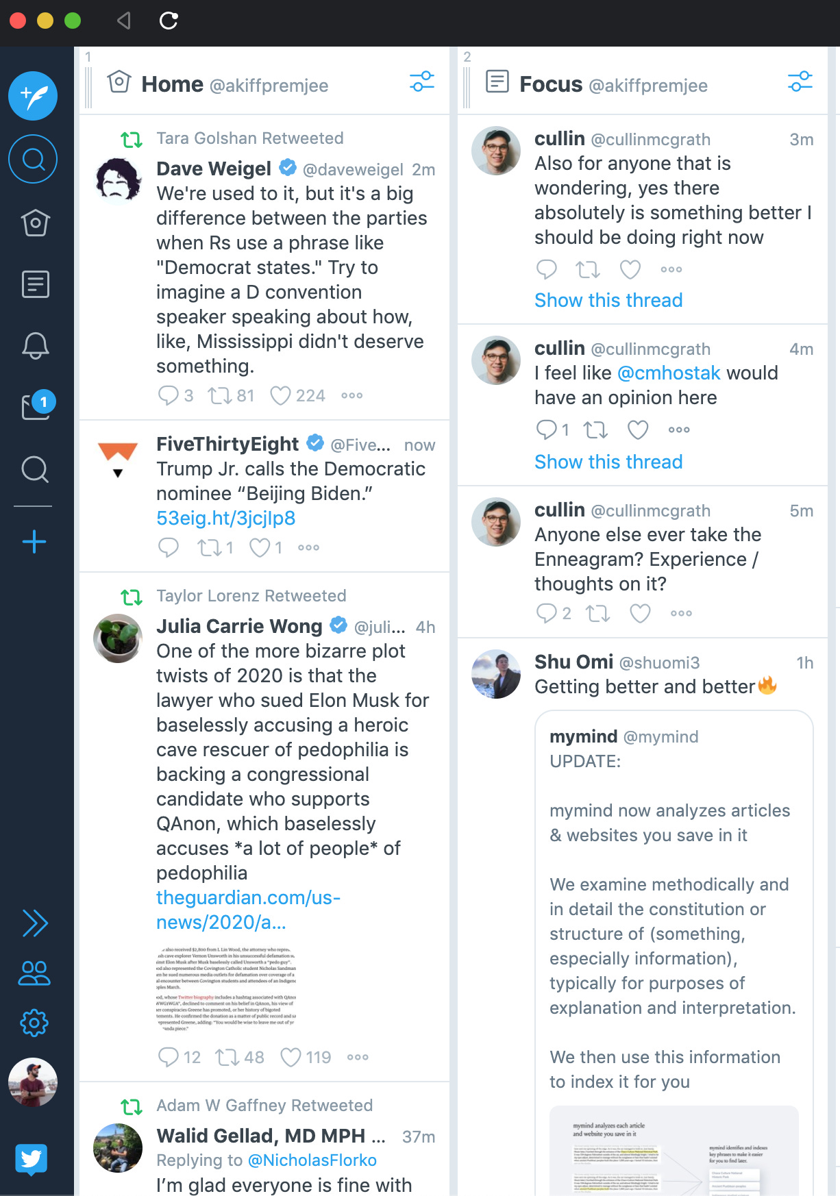 Your Twitter Feed is a Cluster Duck - by Akiff Premjee