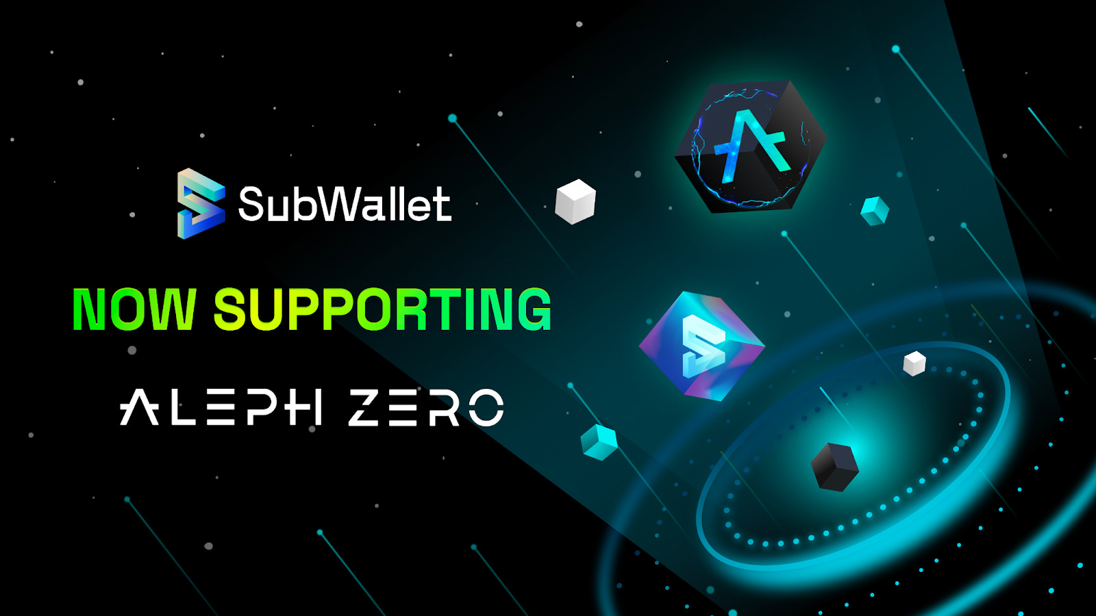 SubWallet x Aleph Zero: AZERO Handling Supported, Staking Coming Soon