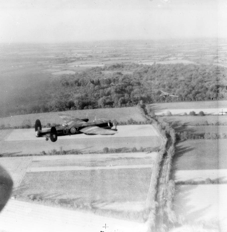 Low level daylight bomber attack - by Martin Cherrett