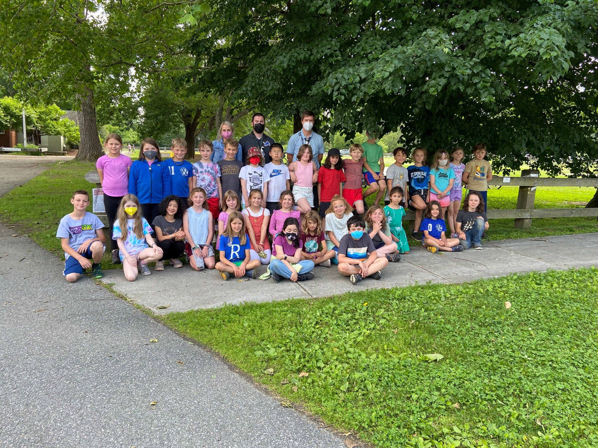 Marion Cross school 3rd graders give back